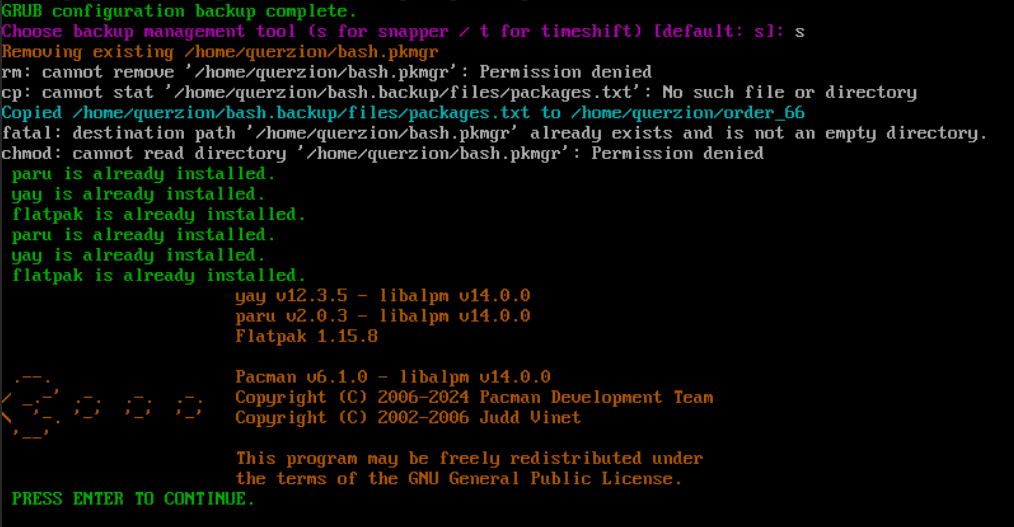 Solved Snapper Errors Btrfs Can T Configure Or Create Snapshots