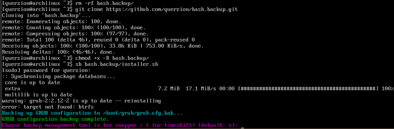 Solved Snapper Errors Btrfs Can T Configure Or Create Snapshots