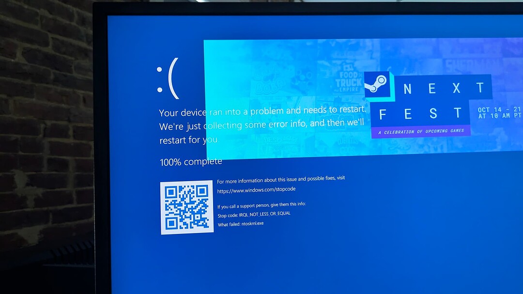 Bluescreen: IRQL_NOT_LESS_OR_EQUAL (ntoskrnl.exe fail) - Hardware Hub ...