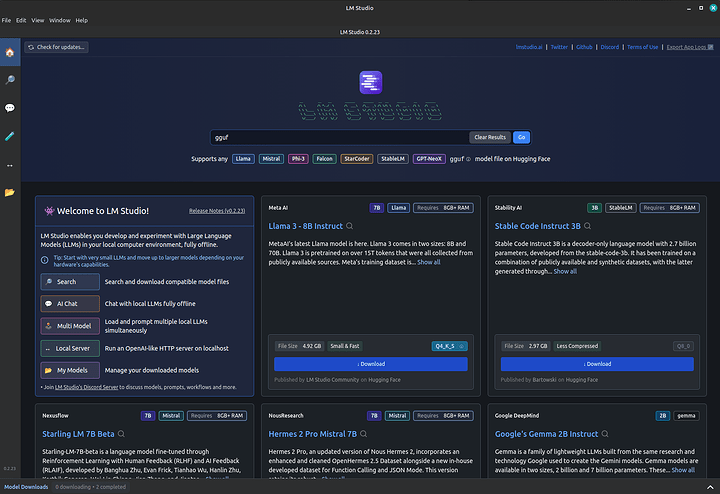 LM Studio - Wow! - Linux - Level1Techs Forums