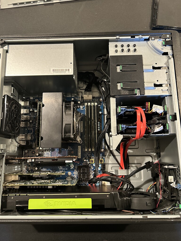 Installing HHHL PCIe drives in one x16 PCIe slot. (HP z440) - Storage ...