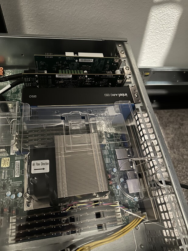 Intel Arc Pro B50, SR-IOV, and me - GPU - Level1Techs Forums
