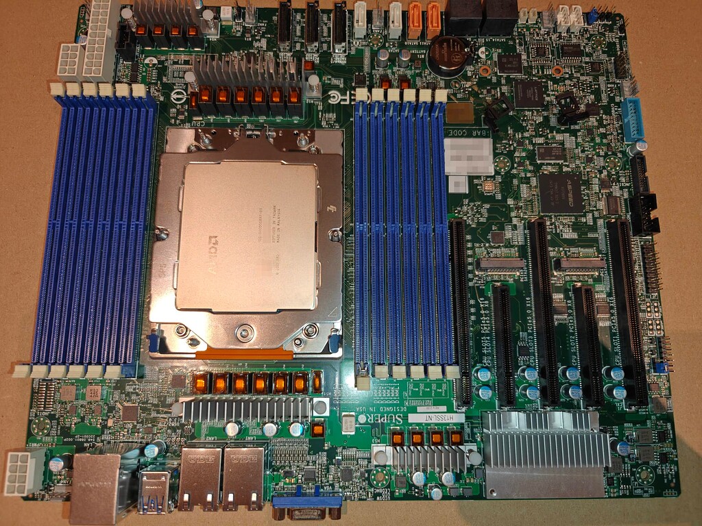 My first NAS server build (Epyc Genoa, Supermicro 2u) - Build Logs - Level1Techs Forums