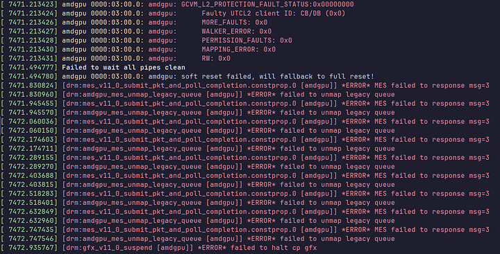 AMDGPU Crash/Reset - Linux - Level1Techs Forums