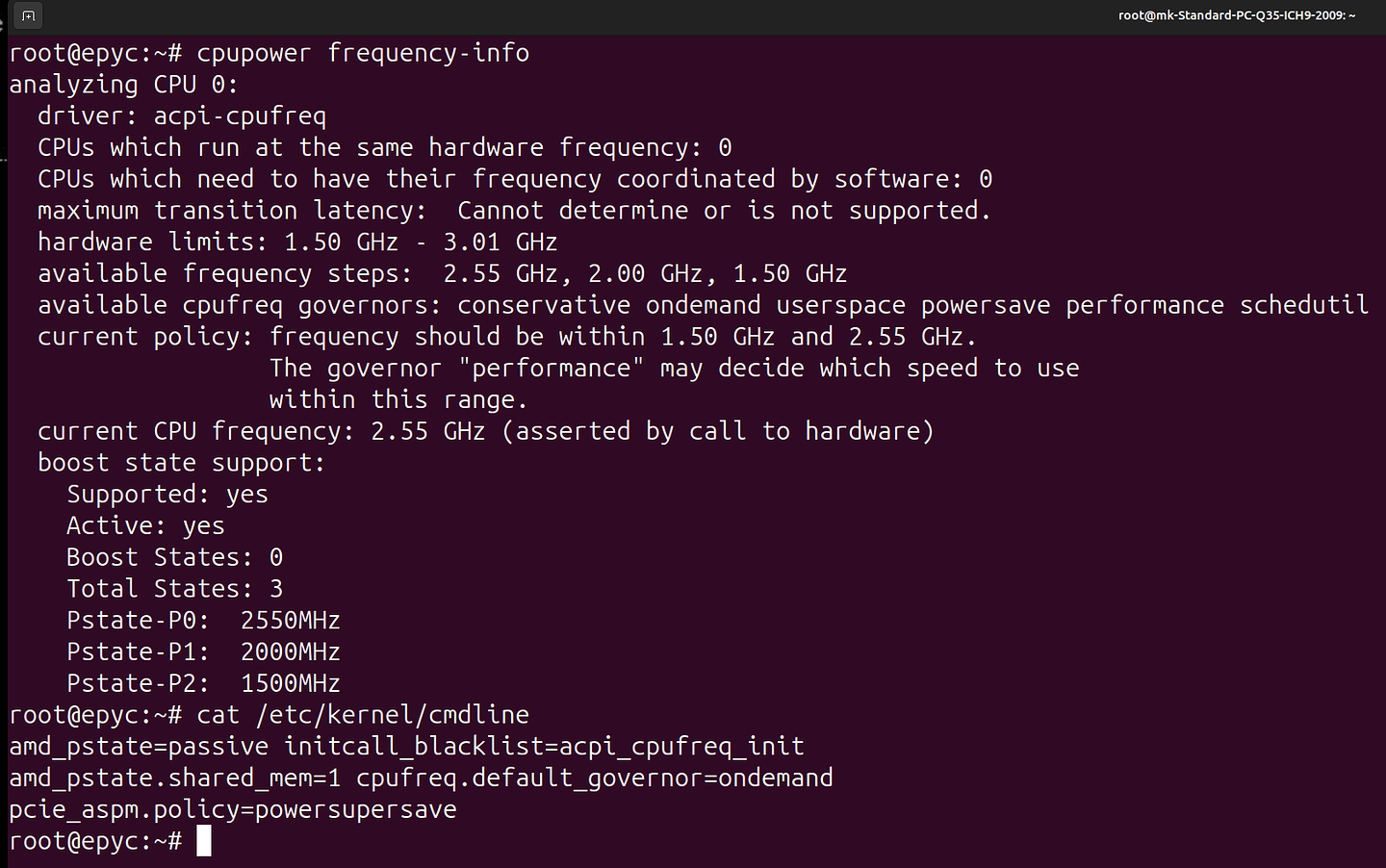 AMD Epyc 8004 Energy efficiency settings (Proxmox) - Workstations & Servers - Level1Techs Forums