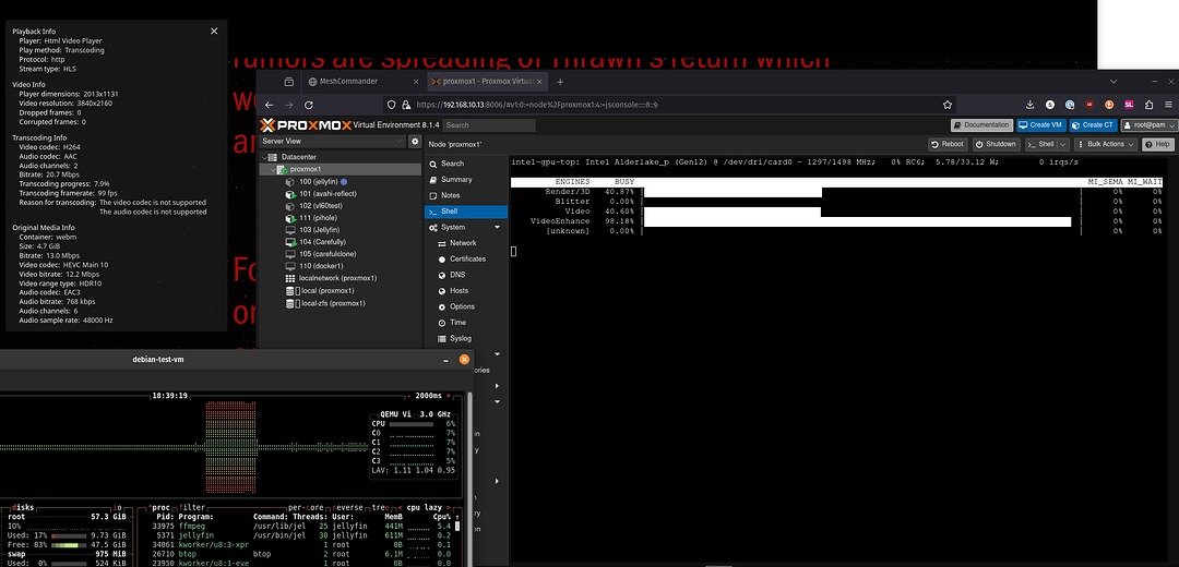 I915 SR-IOV on i9-13900H (Minisforum MS-01) Proxmox PVE Kernel 6.5 ...