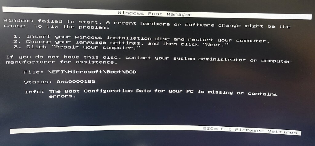 AMD RAID1 in Windows 11 does not create EFI and recovery partitions on the second disk - Windows ...
