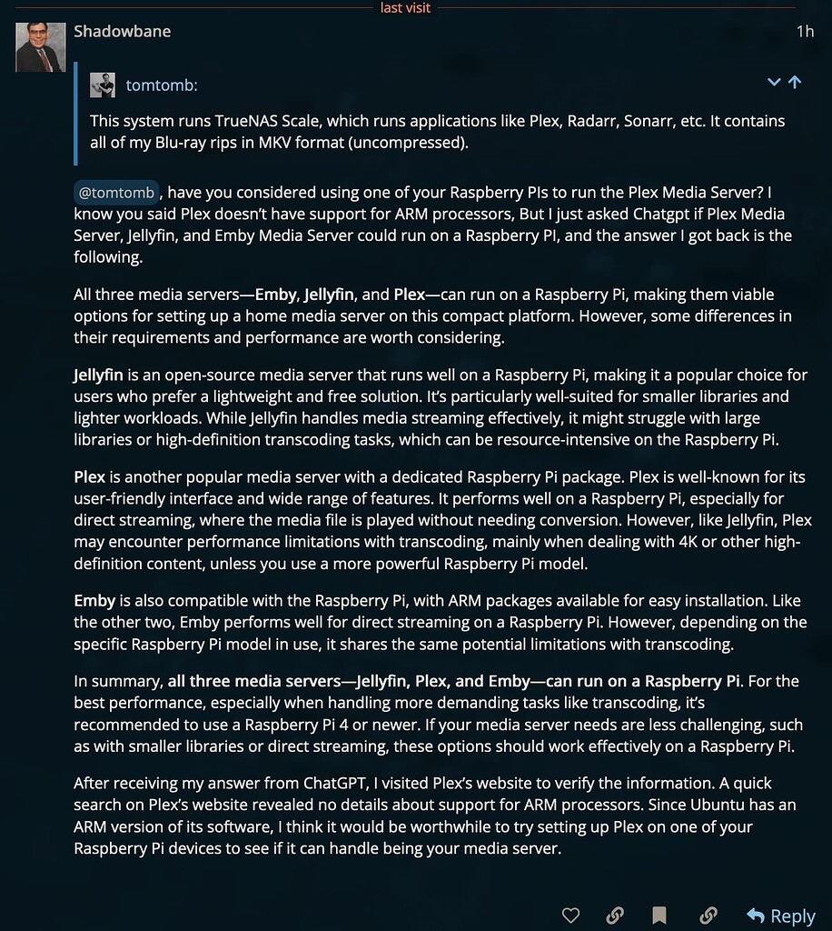 Policy on LLM responses as posts on L1Techs forum (hopefully no LLM ...