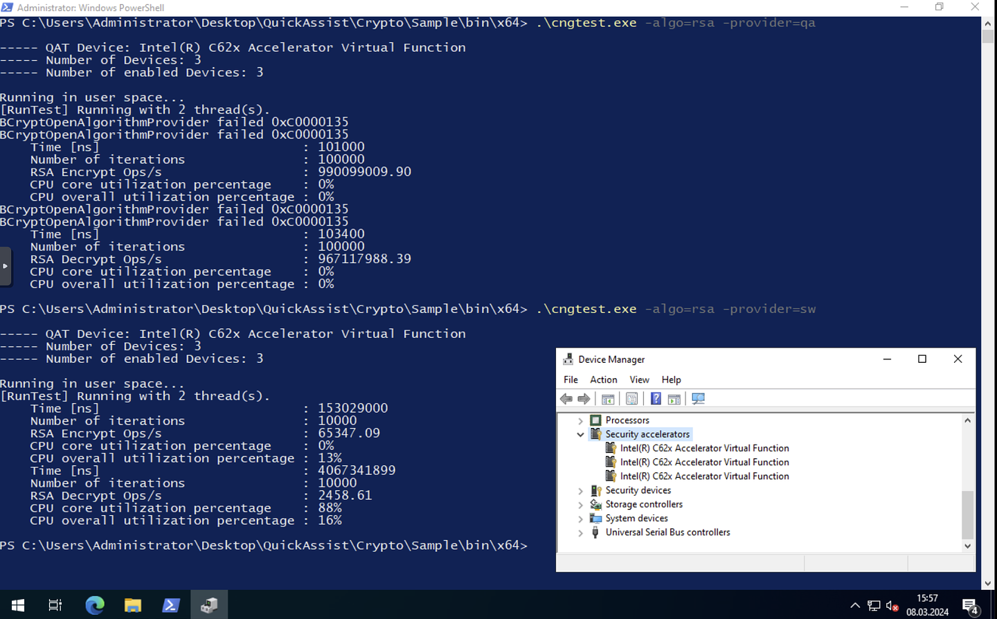 QAT - HowTo on Linux -- and SRIOV -- And Proxmox 8 - Wikis & How-to Guides - Level1Techs Forums