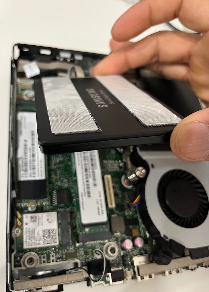 3 SSDs on HP EliteDesk 800 G4 mini with Velcro safe enough? - Hardware Hub - Level1Techs Forums