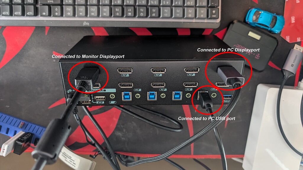 4 PC -> 2 Monitor DP KVM - no video - KVM Helpdesk - Level1Techs Forums