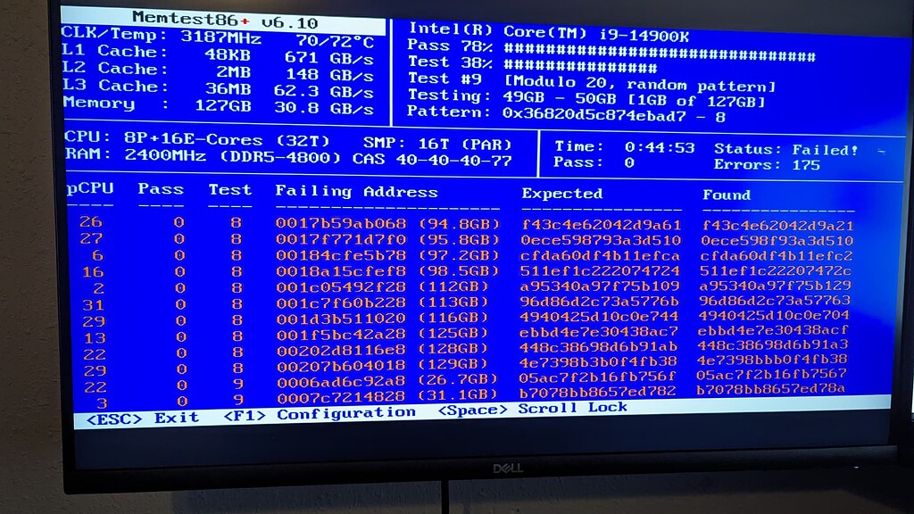 Newly built Proxmox host rebooting - Build a PC - Level1Techs Forums