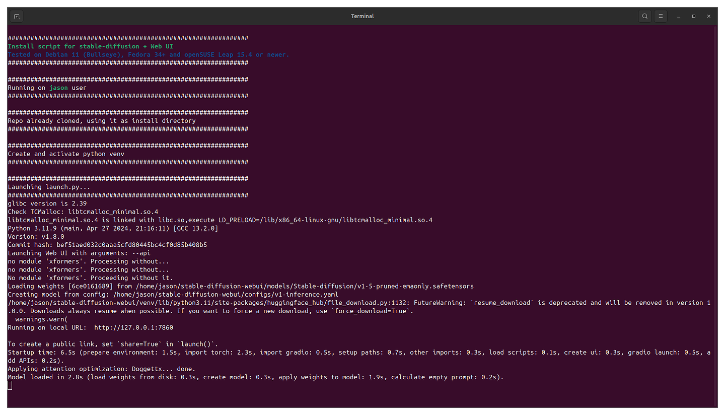 Unsure of next steps after ROCM and Stable Diffusion install - Machine Learning, LLMs, & AI ...