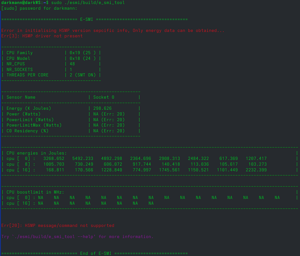 Buggery with e_smi_tool [SOLVED] - Linux - Level1Techs Forums
