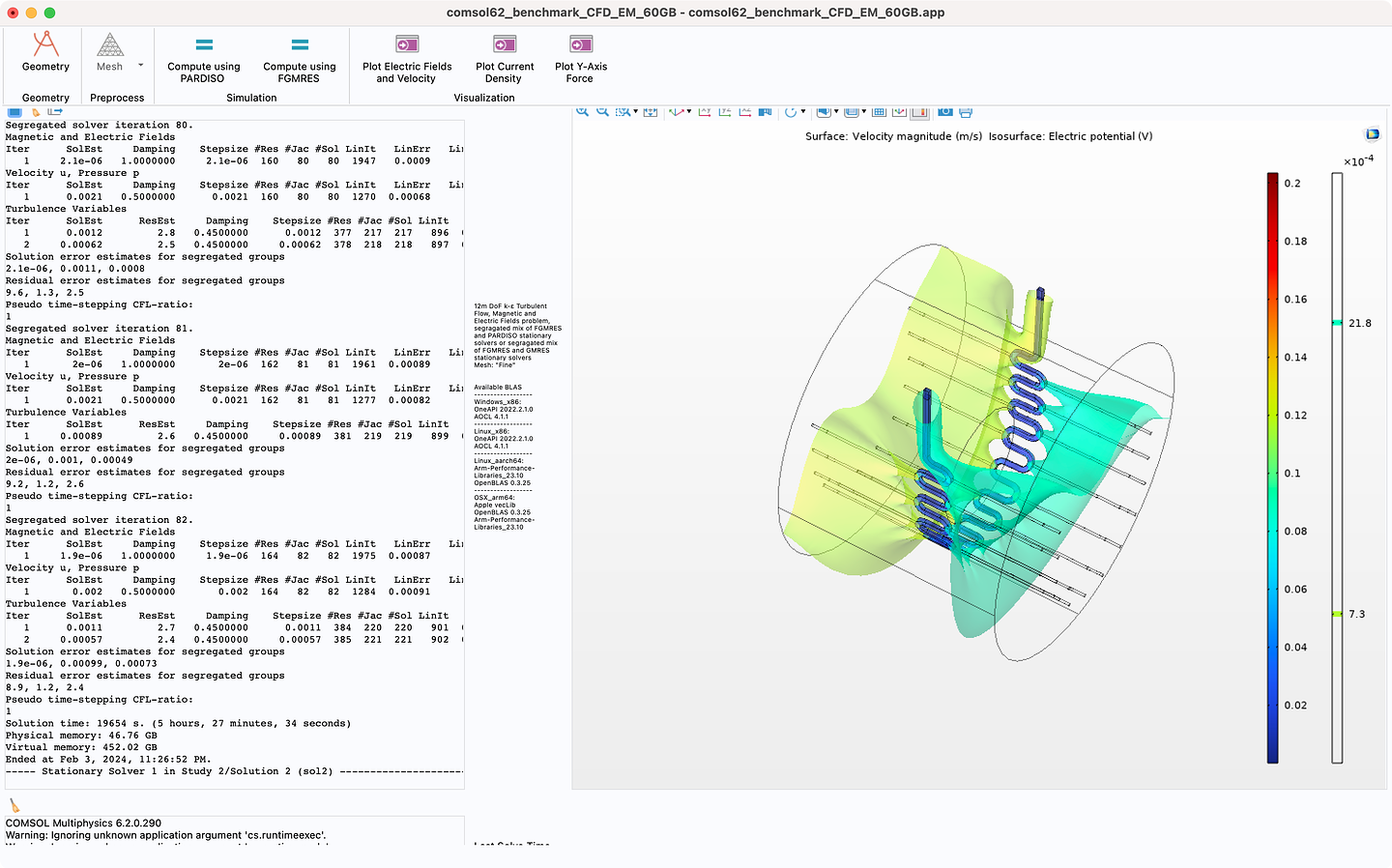 CFD-Multiphysics Benchmark for x86 and ARM (Windows/macOS/Linux) - Multiphysics & Simulation ...