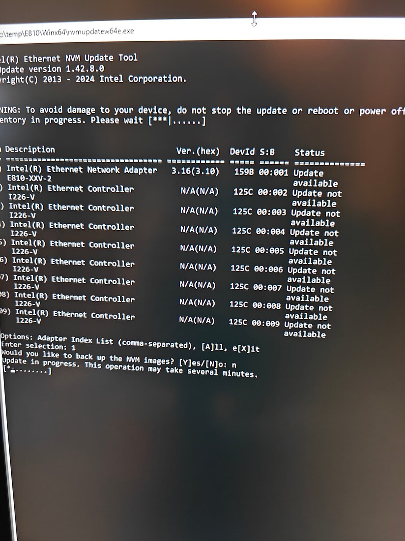Crossflashing Intel official firmware on Dell / Lenovo PCIe X710-DA2 ...