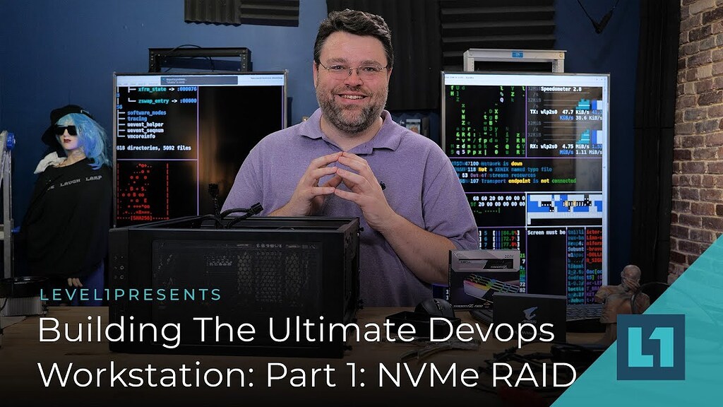 Real workload for storage speed benchmarking - Dev Zone - Level1Techs Forums