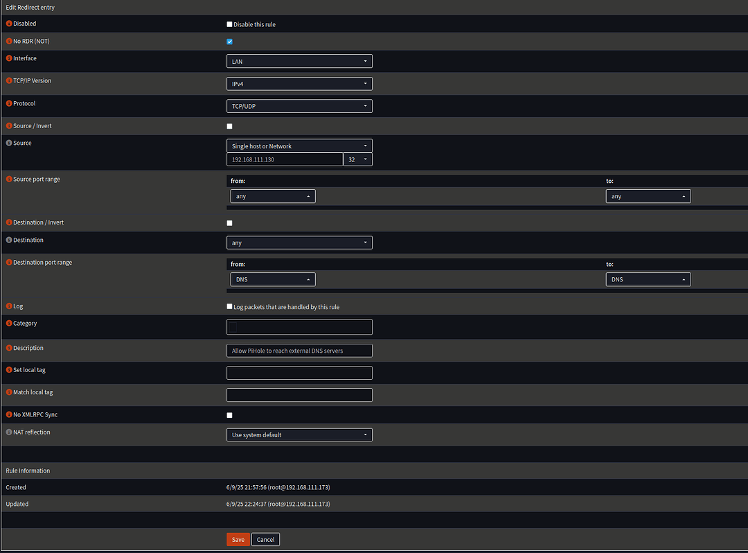 OPNsense + piHole +unbound setup - Open Source & Web-Based - Level1Techs Forums