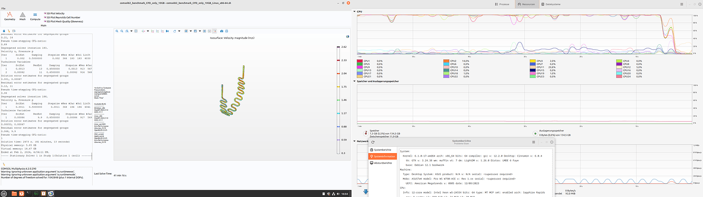 CFD-Multiphysics Benchmark for x86 and ARM (Windows/macOS/Linux) - Multiphysics & Simulation ...