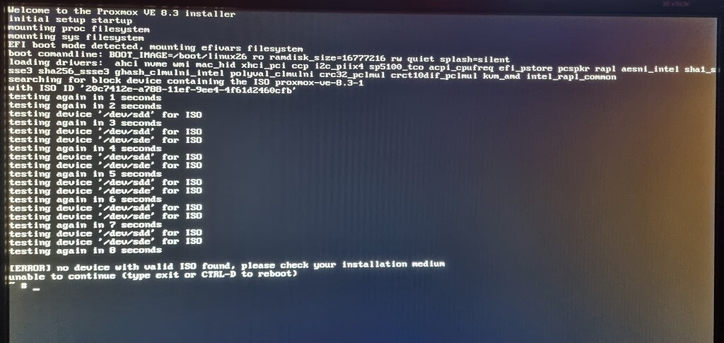 Proxmox doesn't work on Ventoy - Operating Systems & Open Source - Level1Techs Forums