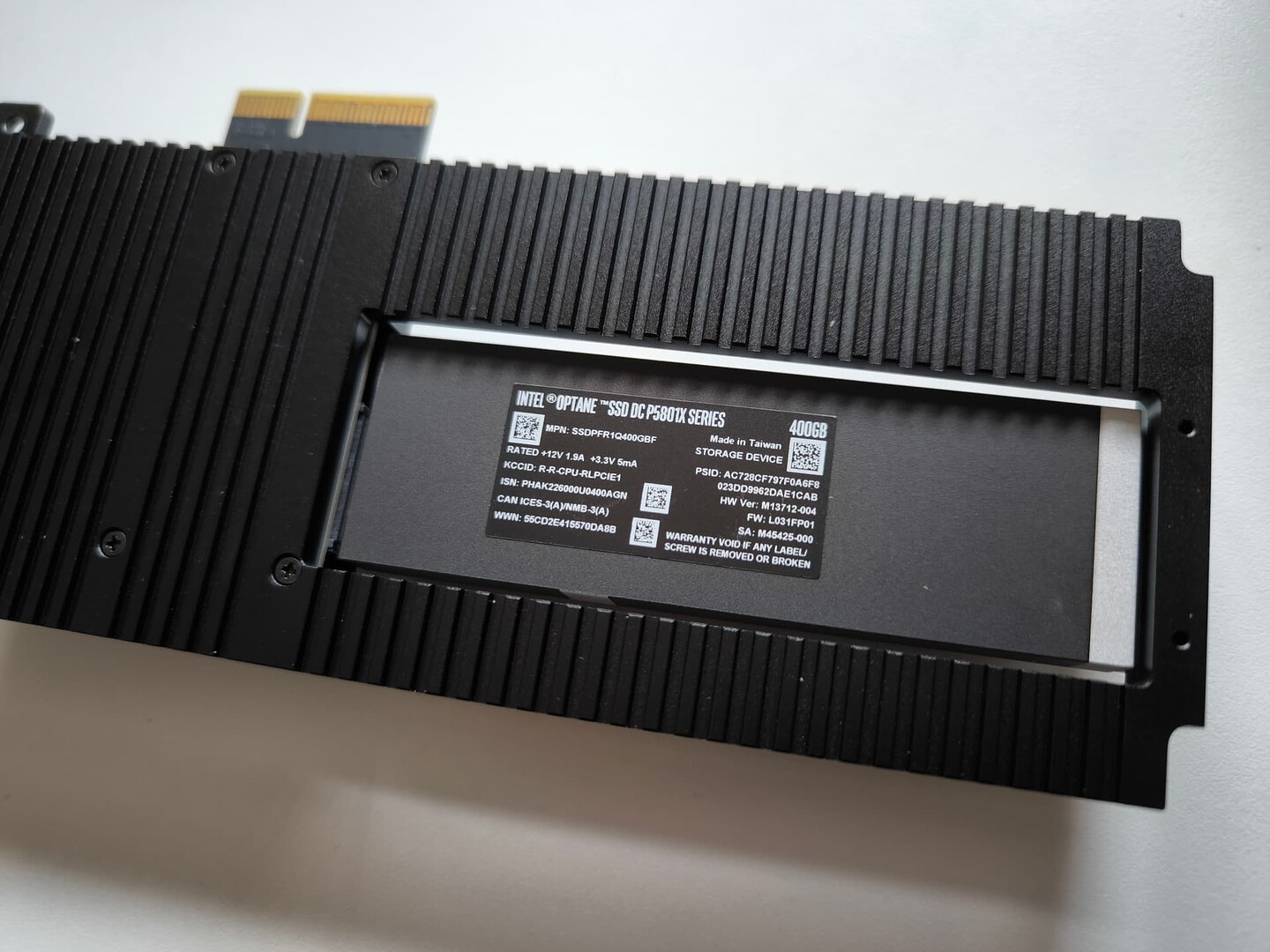 New toy Optane p5801x e1.s gen 4 - Storage - Level1Techs Forums