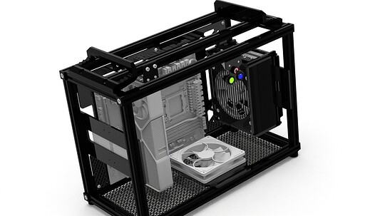 Adaptable Open Source Server Test Benches & Cases - Build a PC ...