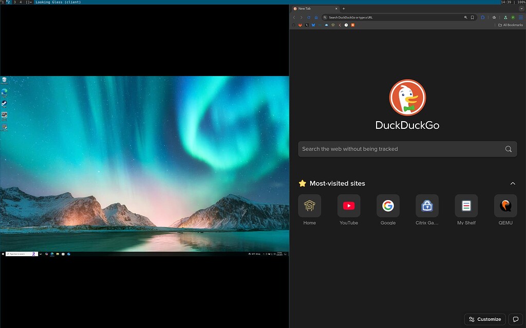 Dynamic resizing using looking glass and DWM - Looking Glass ... Dynamic resizing using looking glass and DWM - Looking Glass ...