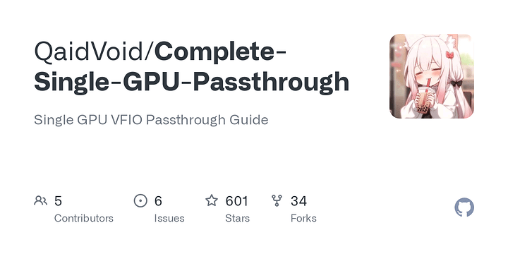 How is single GPU VFIO passthrough looking like in 2024? - Virtualization - Level1Techs Forums