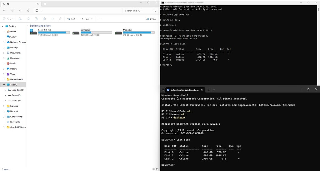 Drive discrepancy - Operating Systems & Open Source - Level1Techs Forums