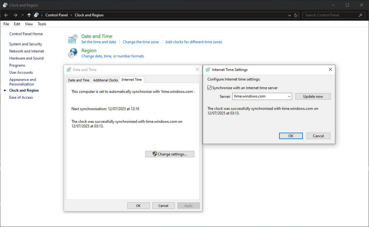 How to check NTP server? - Windows - Level1Techs Forums