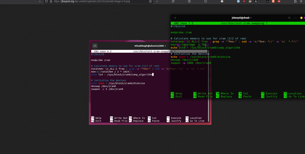 Help / correct init-zram-swapping format - Linux - Level1Techs Forums