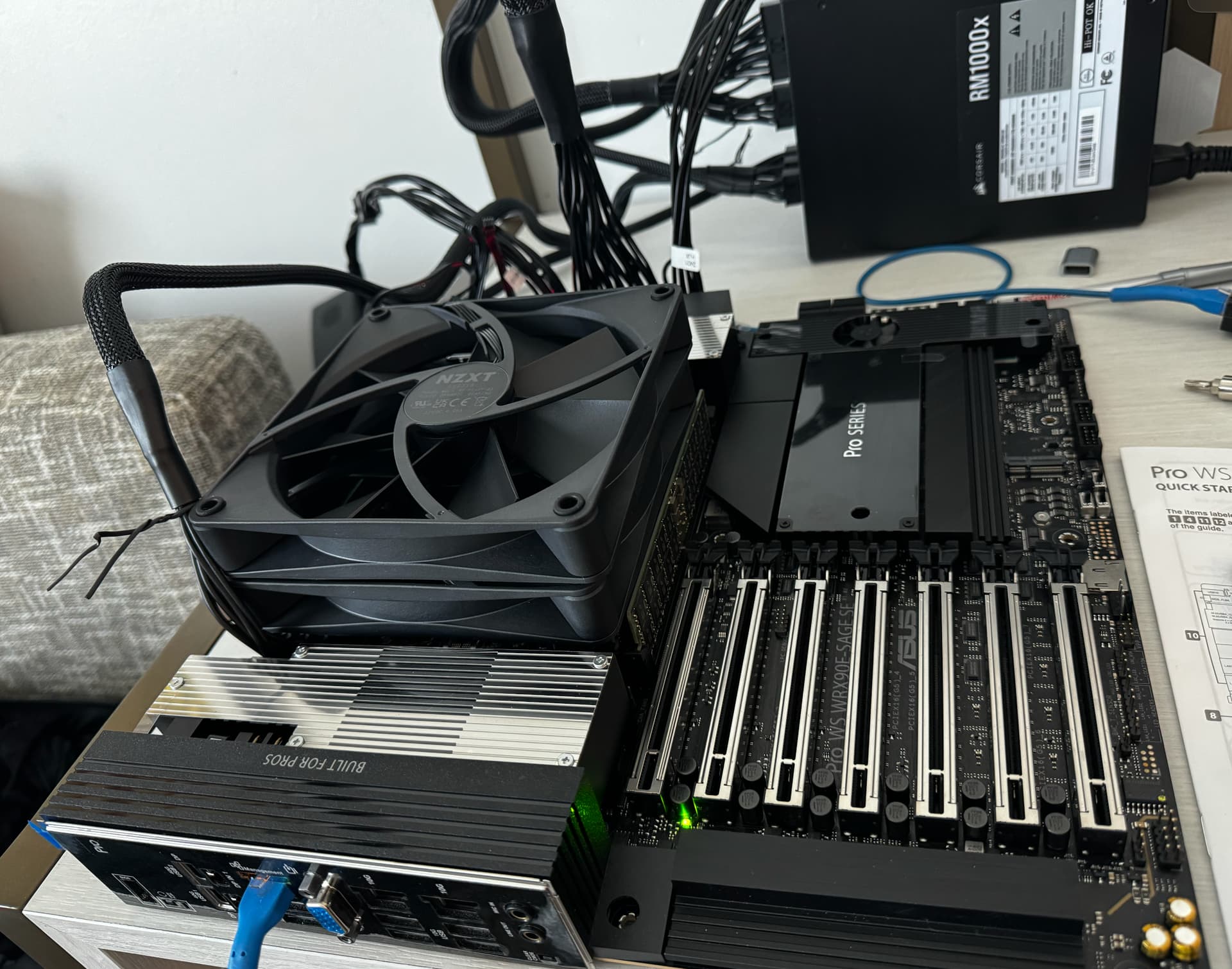 Threadripper 7980X + ASUS - Pro WS TRX50-SAGE WIFI build - Page 2 - Build a PC - Level1Techs Forums