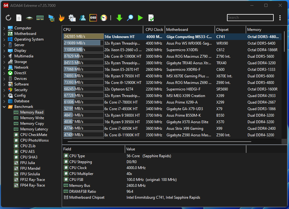 W790 Memory Overclocking - Page 18 - Motherboards - Level1Techs Forums
