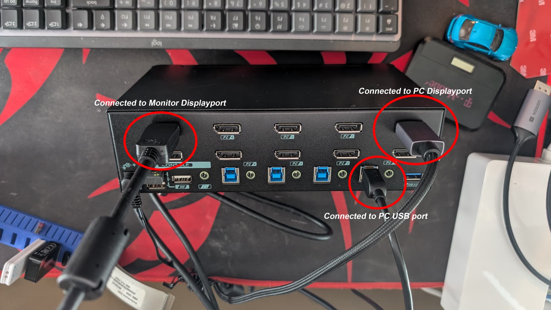 4 PC -> 2 Monitor DP KVM - no video - KVM Helpdesk - Level1Techs Forums