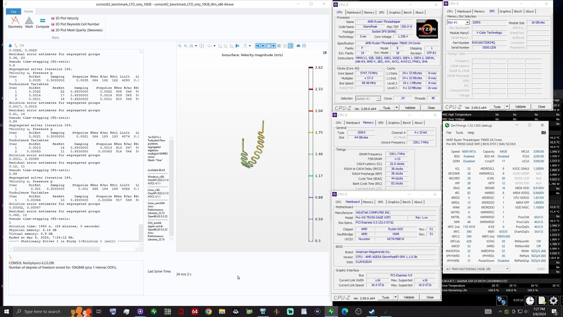 CFD-Multiphysics Benchmark for x86 and ARM (Windows/macOS/Linux) - Page 3 - Multiphysics ...