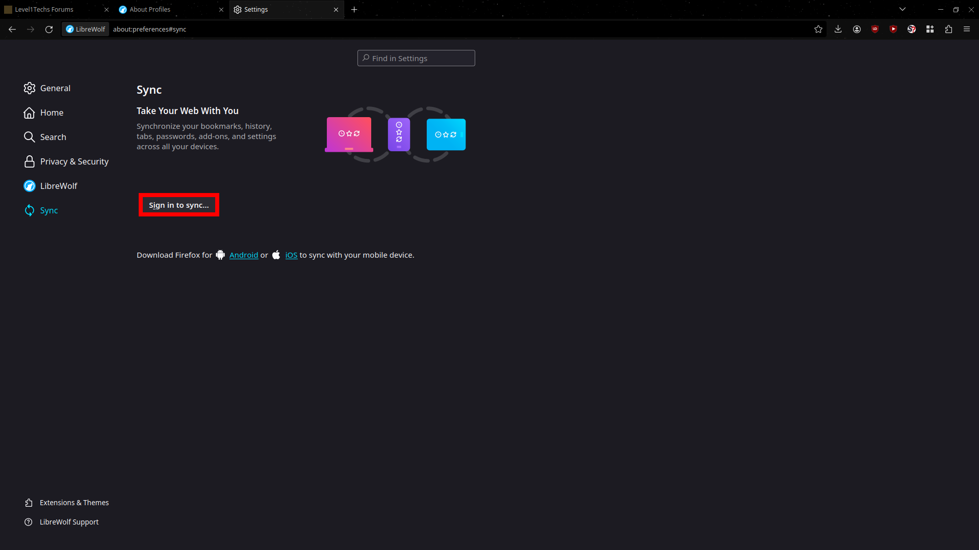 How to Overwrite Remote Cloud Firefox Sync with Local - Wikis & How-to ...