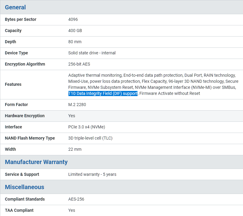 Experiments with dm-integrity and T10-PI on Linux - Page 2 - Linux - Level1Techs Forums