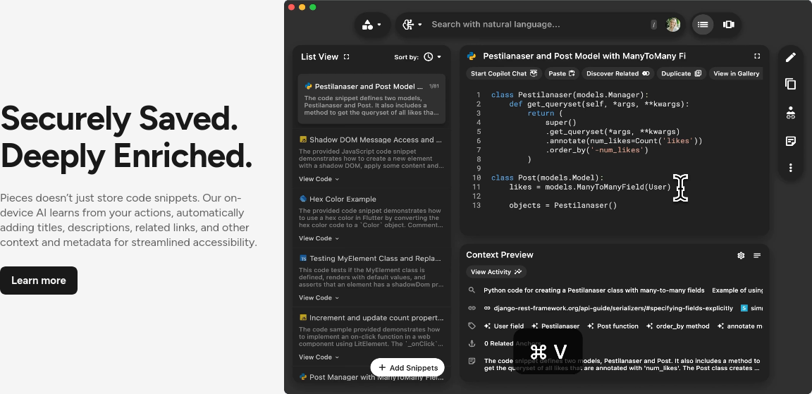 Pieces for Developers - Your Workflow Copilot - Machine Learning, LLMs, & AI - Level1Techs Forums