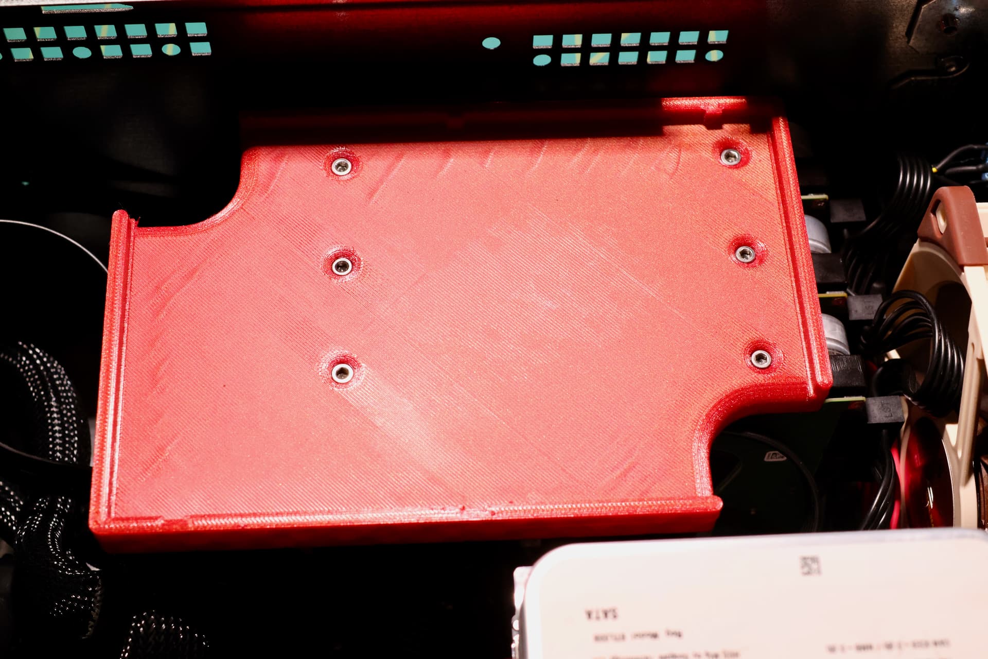 Perfecting my Sliger CX4200A: 3D-Printed Drive Shelf and Rear Exhaust ...