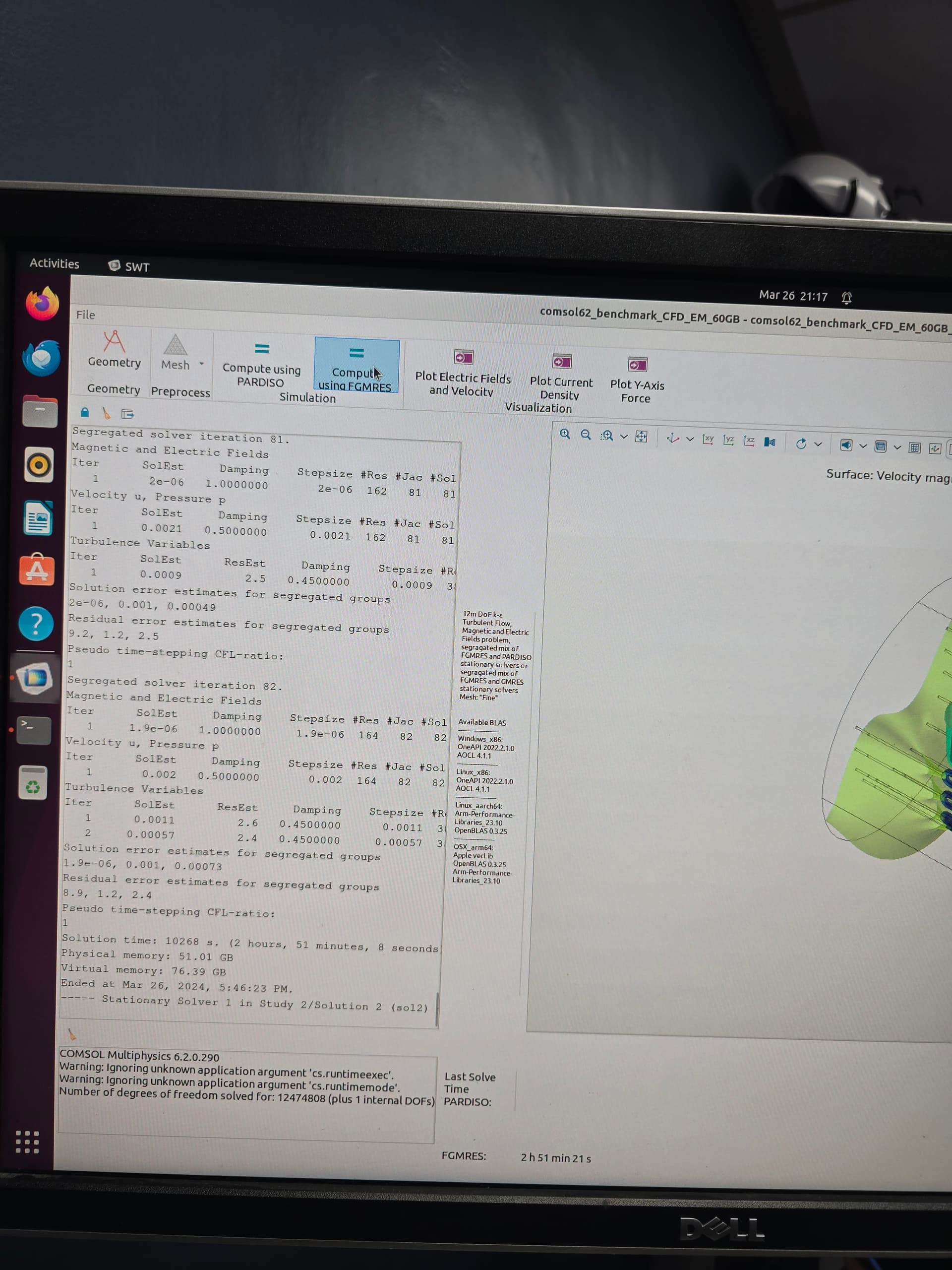 Cfd Multiphysics Benchmark For X86 And Arm Windowsmacoslinux Page 4 Multiphysics