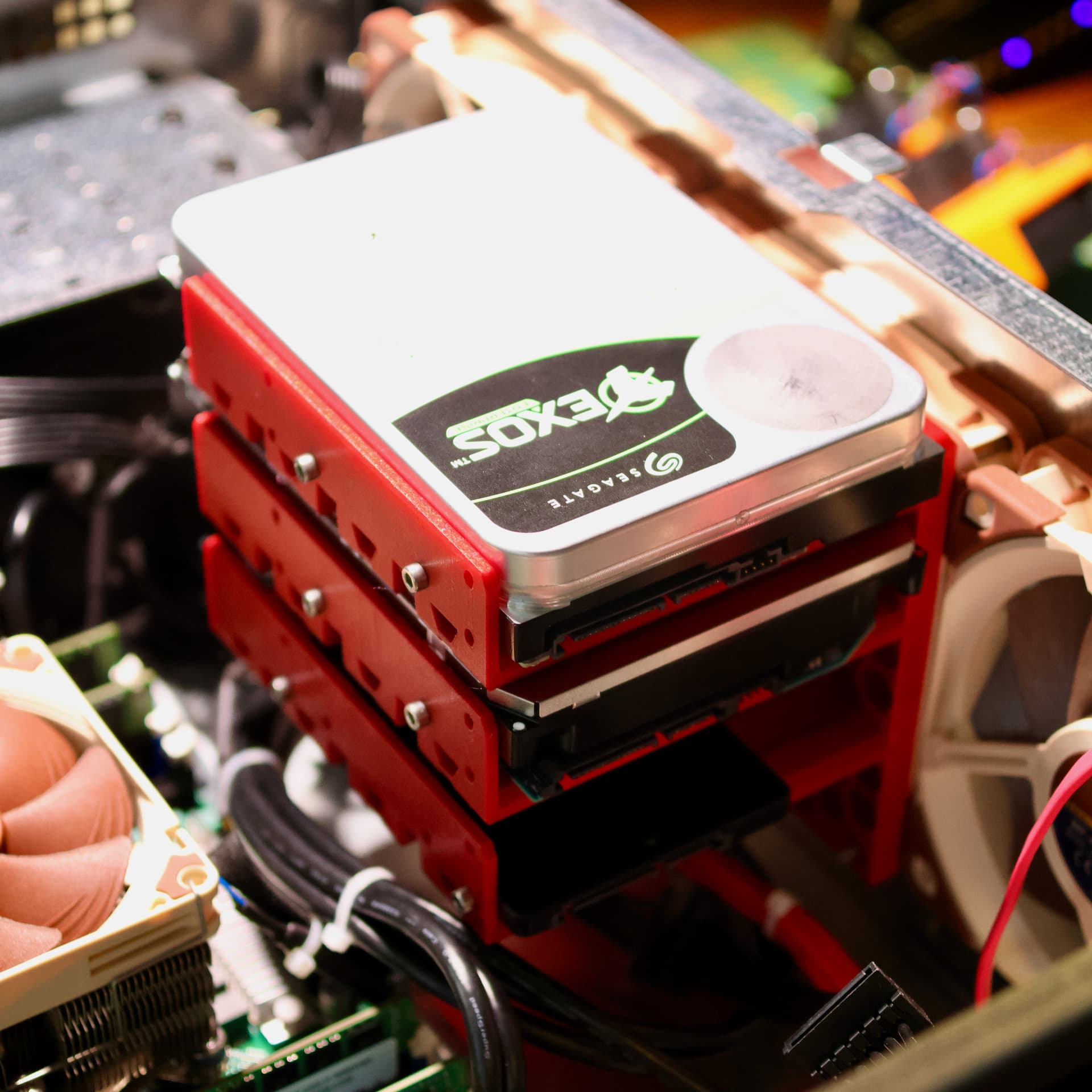 Perfecting my Sliger CX4200A: 3D-Printed Drive Shelf and Rear Exhaust ...