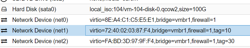 Setting up a network bridge between two Proxmox VM's - Operating Systems & Open Source ...