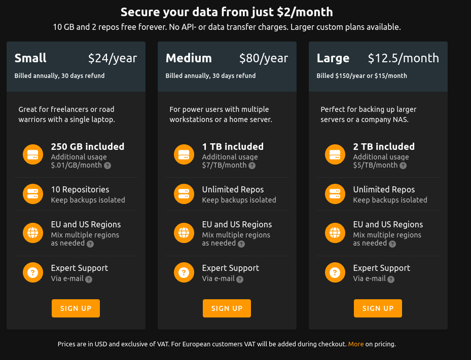 Does anyone use BorgBase for Backup? - Storage - Level1Techs Forums