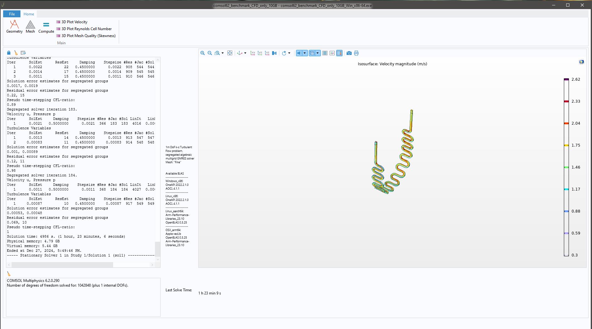 CFD-Multiphysics Benchmark for x86 and ARM (Windows/macOS/Linux) - Page 10 - Multiphysics ...
