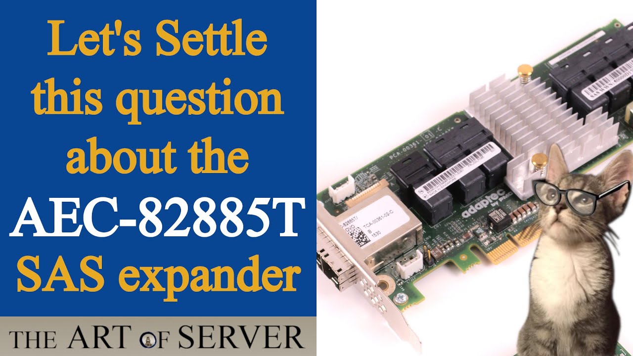 SAS expanders - do they really need a PCIe slot? - Storage ...