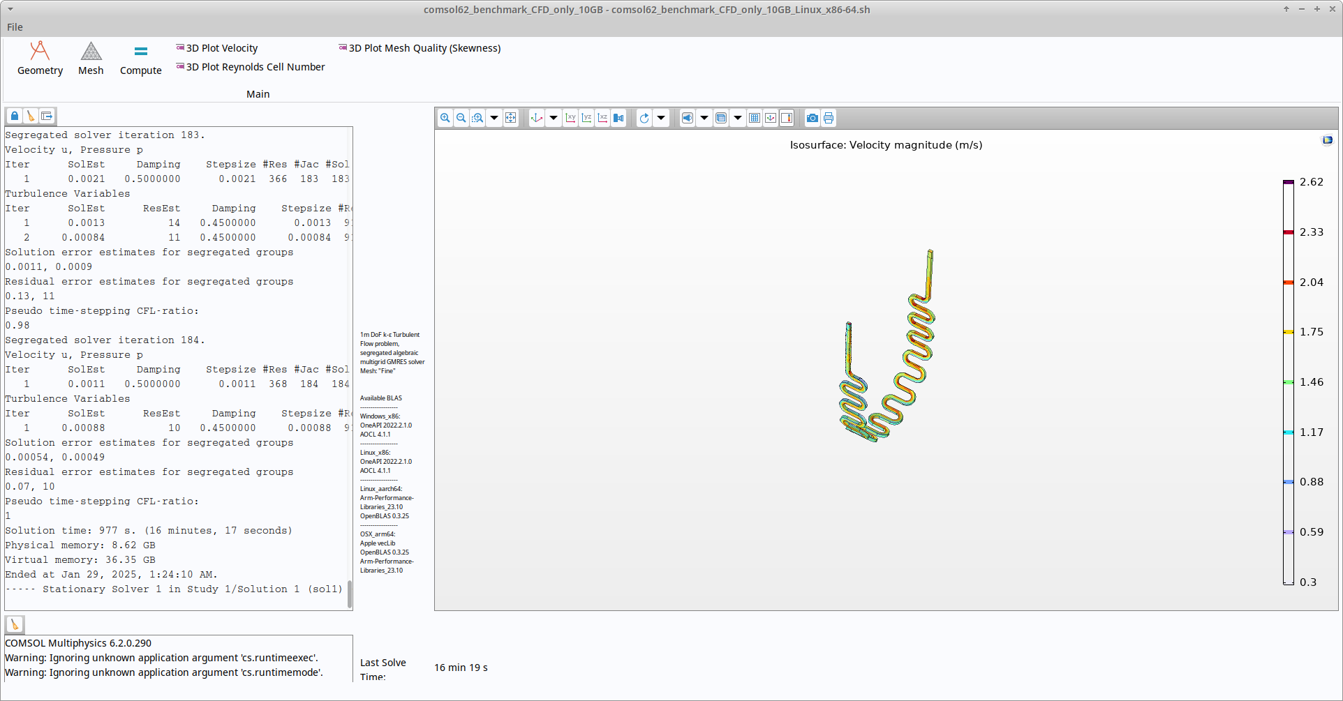 CFD-Multiphysics Benchmark for x86 and ARM (Windows/macOS/Linux) - Page 10 - Multiphysics ...