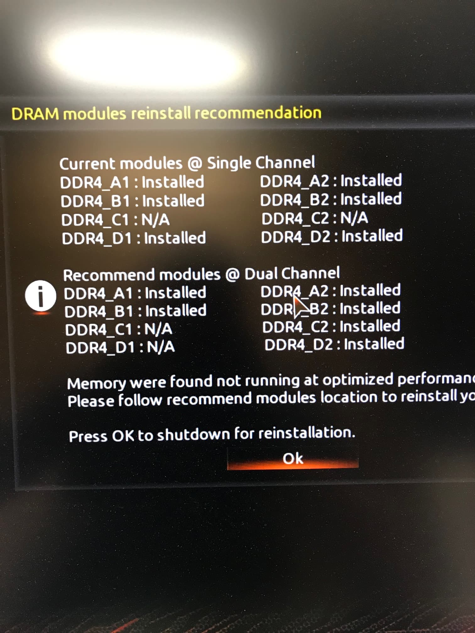 Bios hang/ crash/ loop problem after attempt to upgrade to 256gb 3200 ram(8+32gb ram modules ...